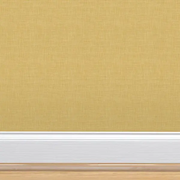 Spoonflower Garden Onion 100% Natural Sisal Grasscloth Wallcovering - Yellow