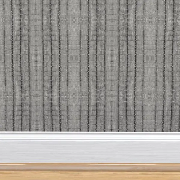 Spoonflower Galapagos Grey 100% Natural Sisal Grasscloth Wallcovering