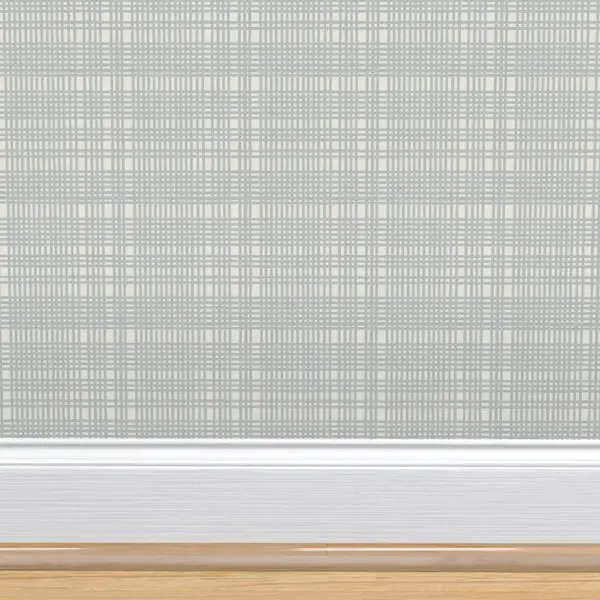Spoonflower Loose Weave Soft Blue On Cream 100% Natural Sisal Grasscloth Wallcovering - Gray,blue,white