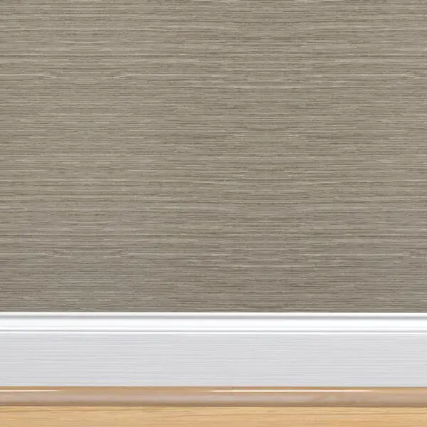 Spoonflower Grasscloth Mocha Mist 100% Natural Sisal Grasscloth Wallcovering - Gray,brown