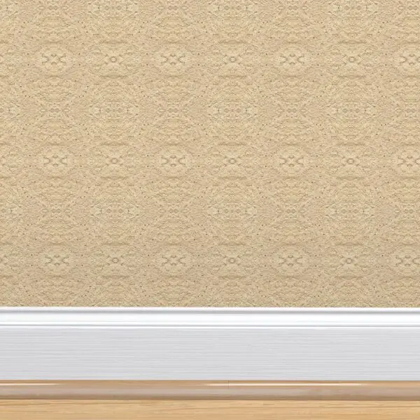 Spoonflower Handmade Paper Textured Mirror Repeat Cream Beige 100% Natural Sisal Grasscloth Wallcovering
