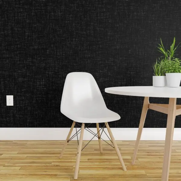 Spoonflower Solid 100% Natural Sisal Grasscloth Wallcovering