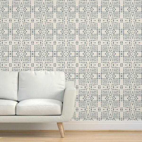 Spoonflower Gemma 100% Natural Sisal Grasscloth Wallcovering