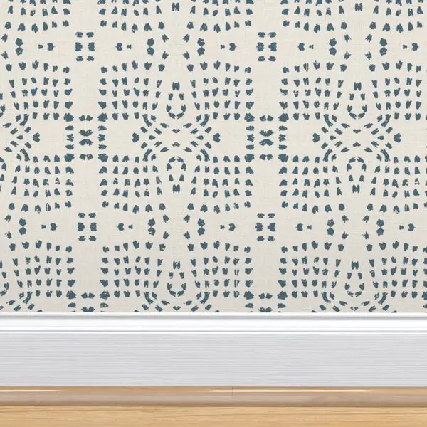 Spoonflower Gemma 100% Natural Sisal Grasscloth Wallcovering