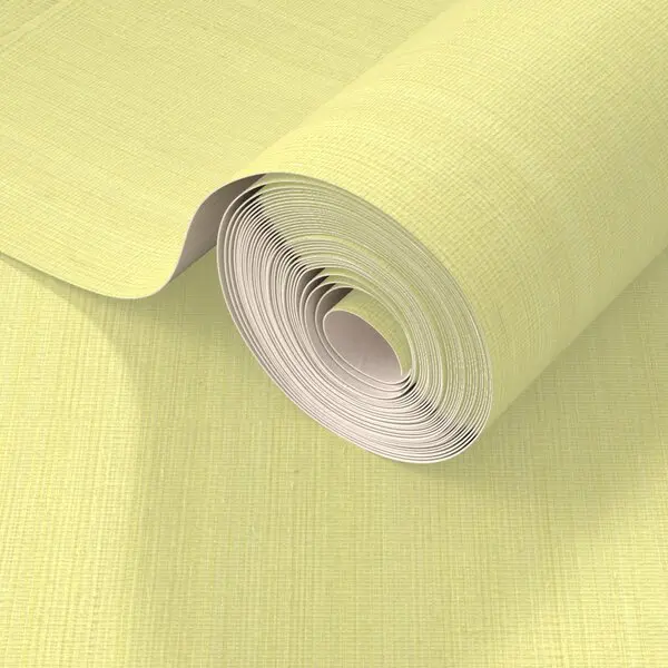 Spoonflower Yellow Strie Texture 100% Natural Sisal Grasscloth Wallcovering - Sage,yellow,green