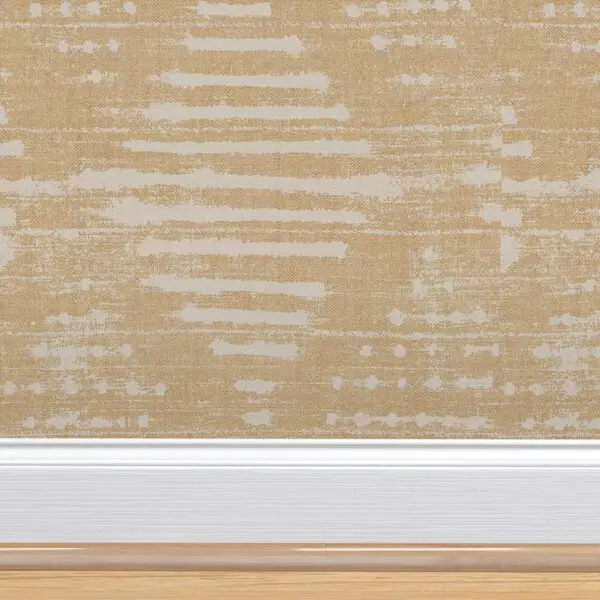 Spoonflower Kufi Sand Large 100% Natural Sisal Grasscloth Wallcovering - Beige,white,brown