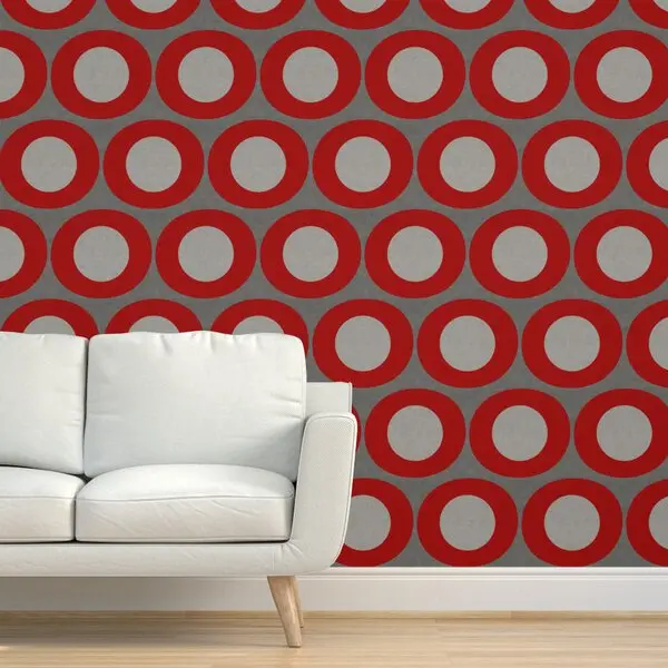 Spoonflower Math Science Number Zero Numbers Mathematics Zen 100% Natural Sisal Grasscloth Wallcovering