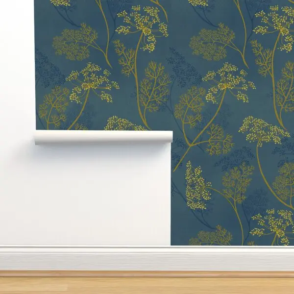 Spoonflower Hemlock Breeze 100% Natural Sisal Grasscloth Wallcovering