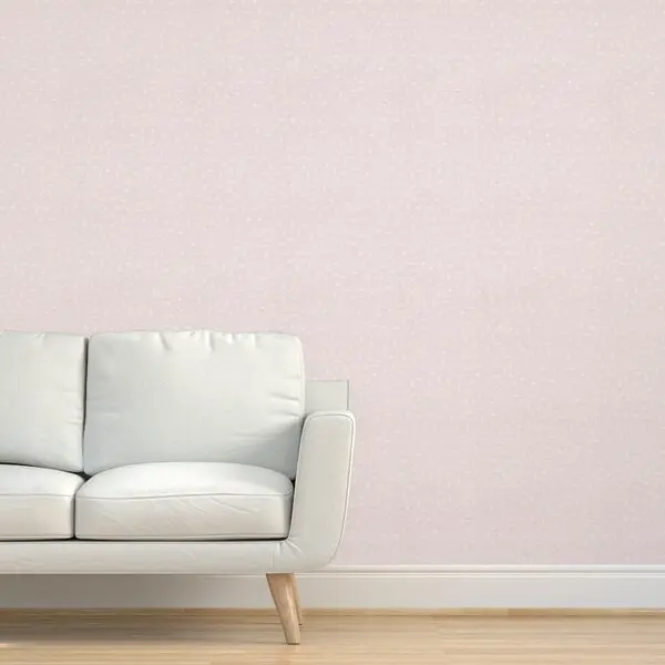 Spoonflower Barely Snow 100% Natural Sisal Grasscloth Wallcovering - White,gray
