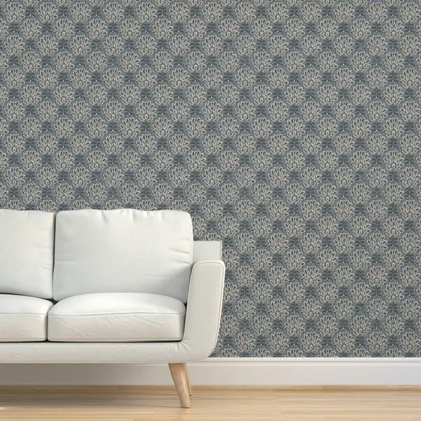Spoonflower Macha Alami 100% Natural Sisal Grasscloth Wallcovering