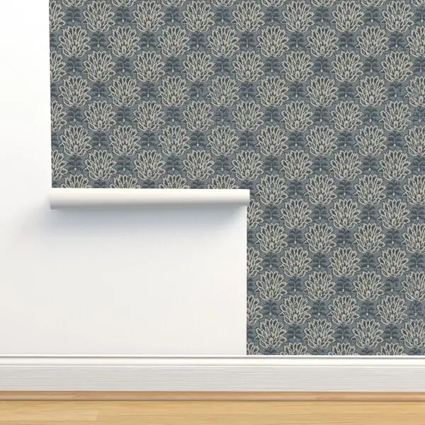 Spoonflower Macha Alami 100% Natural Sisal Grasscloth Wallcovering