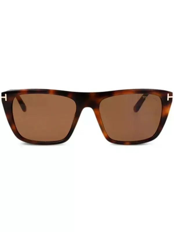 TOM FORD Square-frame Sunglasses - Brown