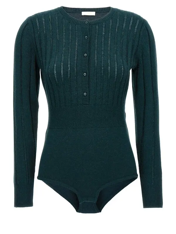 ERES Tralala Luxe Bodysuit - Green