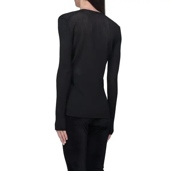 TOM FORD Sheer Fine Ribbed Top