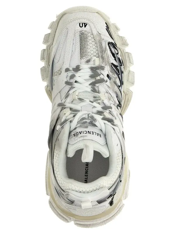 Balenciaga Track' Sneakers - White/Black | Editorialist