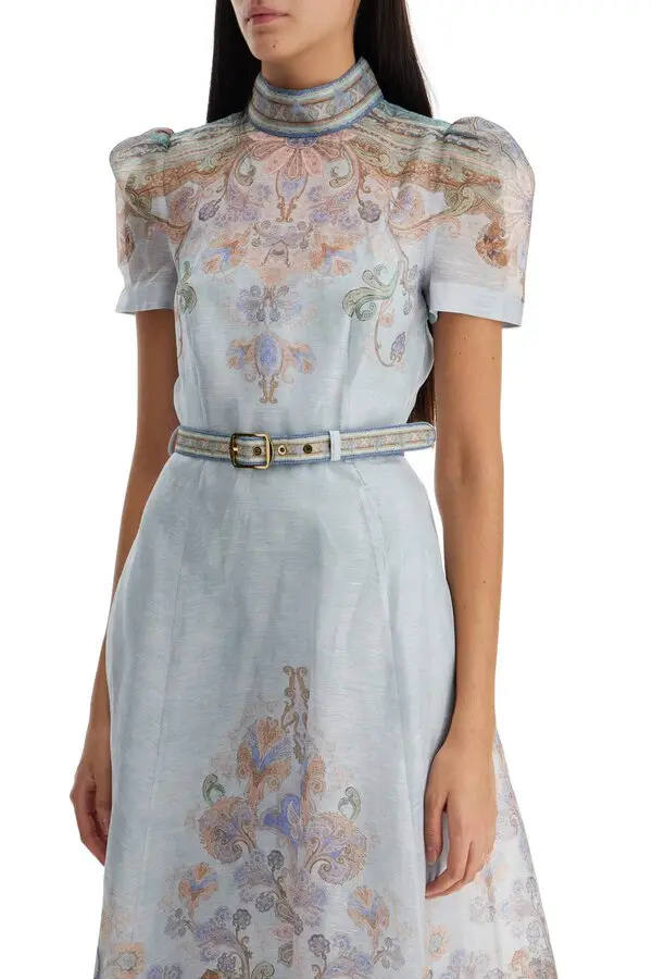 sachin and babi light blue dress Zimmermann Eden Midi Dress In Light Blue - 29% Off