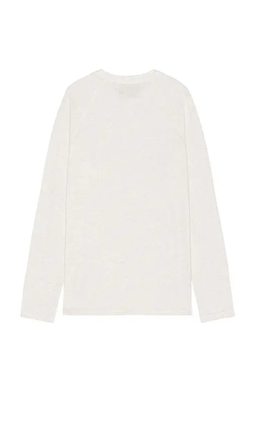 Faherty Brand Long Sleeve Cloud Henley In Cream