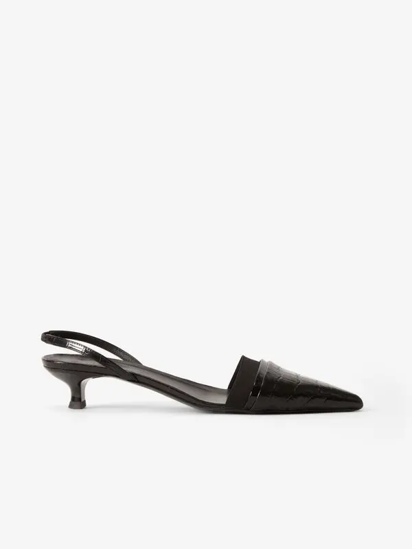 HOUSE OF DAGMAR Leather Slingback