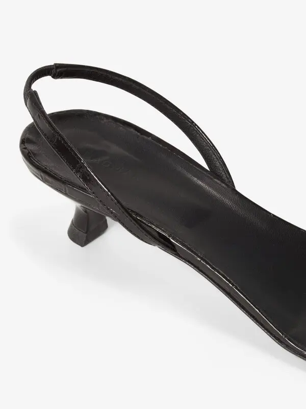 HOUSE OF DAGMAR Leather Slingback