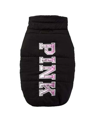 Pink Pup Puffer Jacket