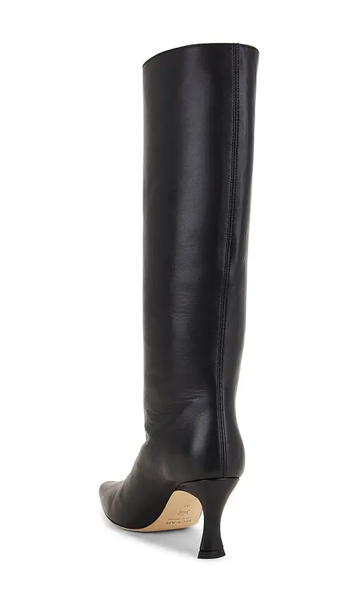 By Far Stevie 42 Leather Boots - Black