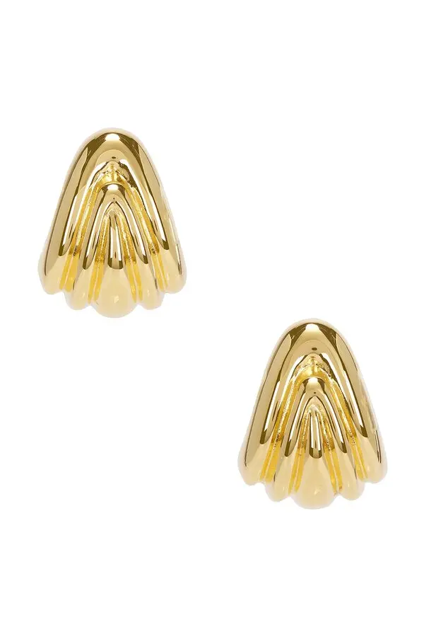 BEN-AMUN Nancy Clip-on Earrings - Gold