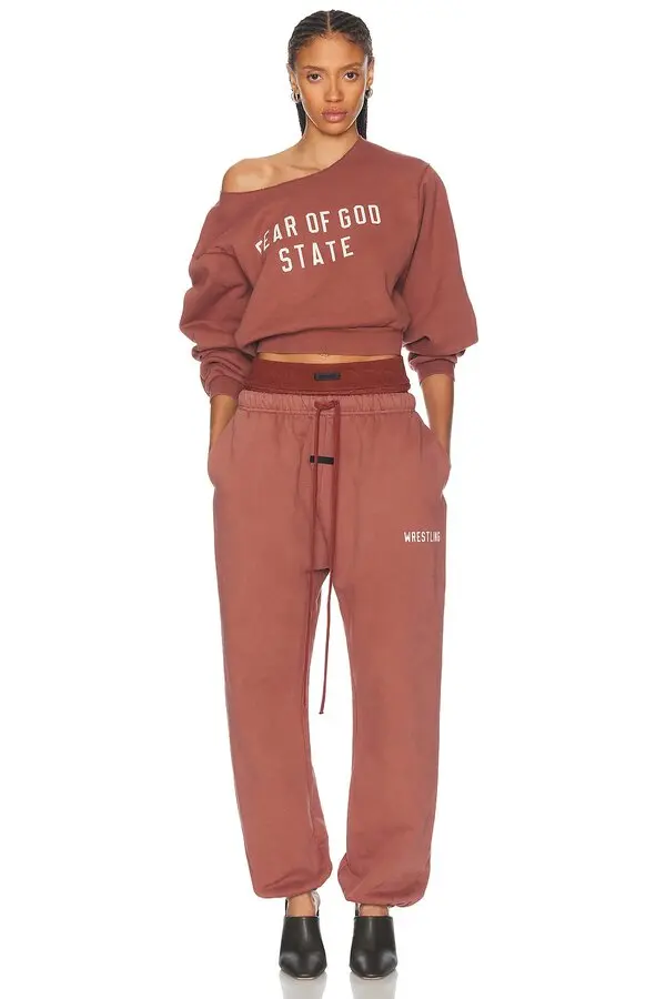 Fear Of God Cropped Sweatshirt