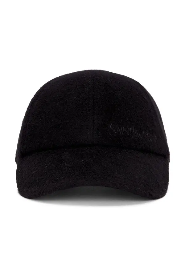 Saint Laurent Baseball Hat - Black
