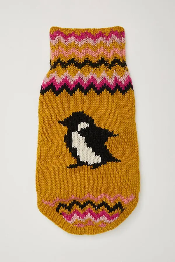 FRENCH KNOT Penguin Sweater