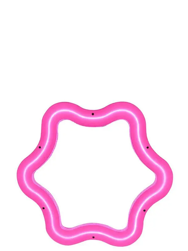 SELETTI Supercurve Mirror Tiny Flower' Mirror - Pink