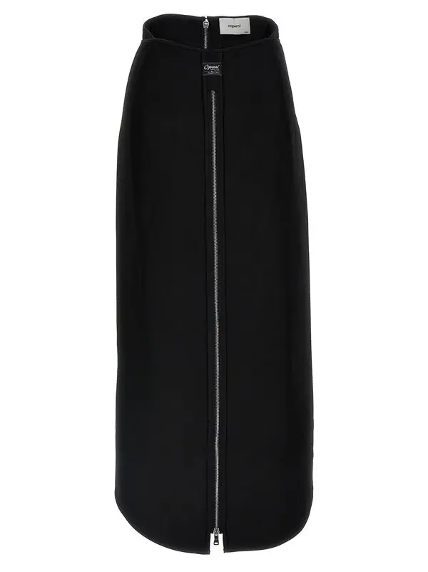 Coperni Long Zip Skirt