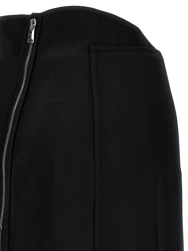 Coperni Long Zip Skirt