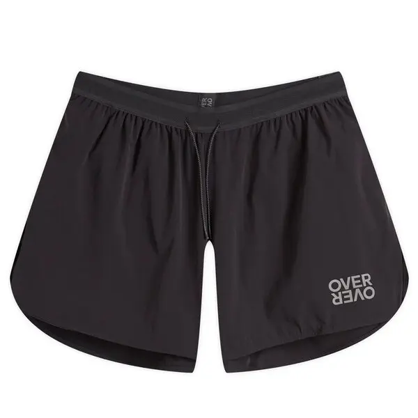 OVER OVER 4" Track Short - Black