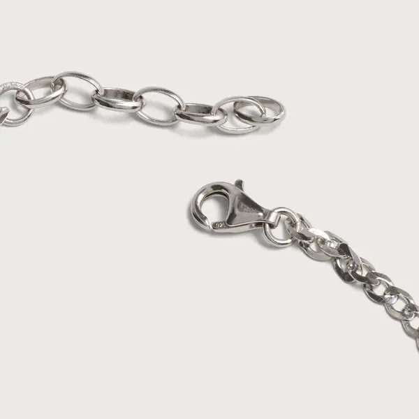 SERGE DENIMES Flat Cuban Bracelet