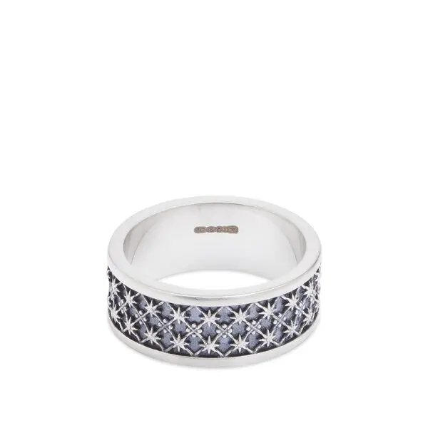 SERGE DENIMES Jacquard Ring - Sterling Silver