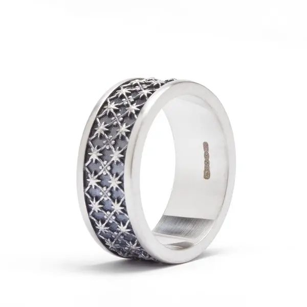 SERGE DENIMES Jacquard Ring