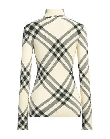 Burberry Knitted Turtleneck Top - White