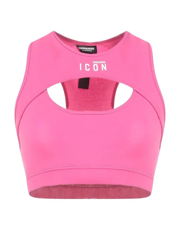 Dsquared2 Sleeveless Crewneck Top With Cut Out Detail