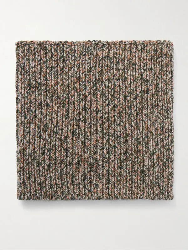 Loro Piana Alpe Granus Ribbed Cashmere Snood