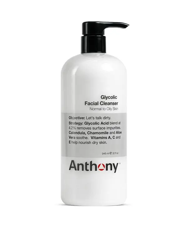 Anthony Glycolic Facial Cleanser - White