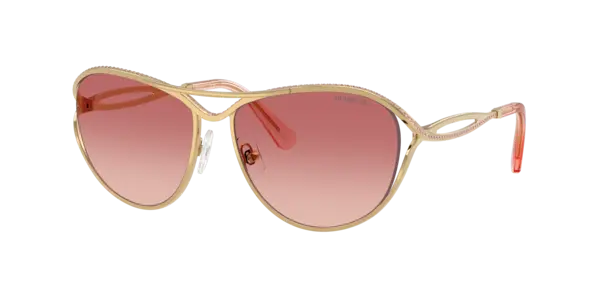 SWAROVSKI Sk7028 Sunglasses - Pink Gradient Red