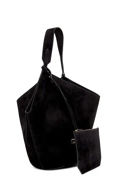Khaite Lotus Medium Tote - Black