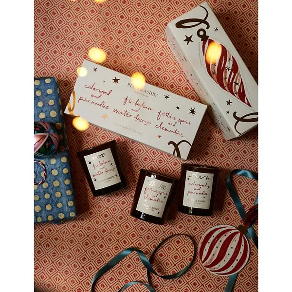 Plum And Ashby Winter Votive Scented Wax Candle Set