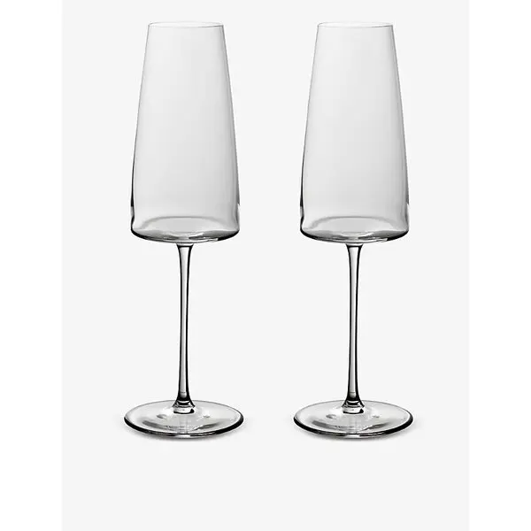 VILLEROY & BOCH Metro Chic Glass Champagne Flute Set Of Two - One-color