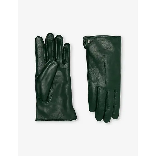 DENTS Maria Leather Gloves - Forest