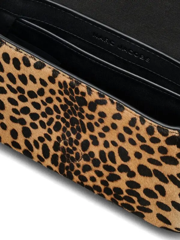 Marc Jacobs Cheetah Clover Shoulder Bag - Brown | Editorialist