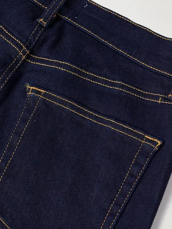 FRAME Le High High-rise Slim-leg Jeans - Blue