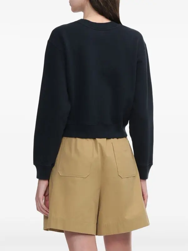 Maison Kitsuné Logo-embroidered Sweatshirt