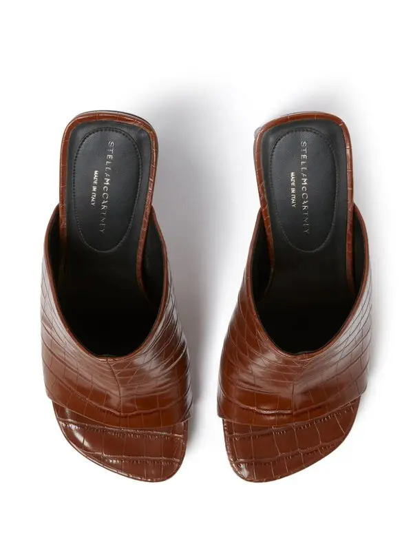 Stella McCartney Elsa Cocco Alt Reptile Sandals