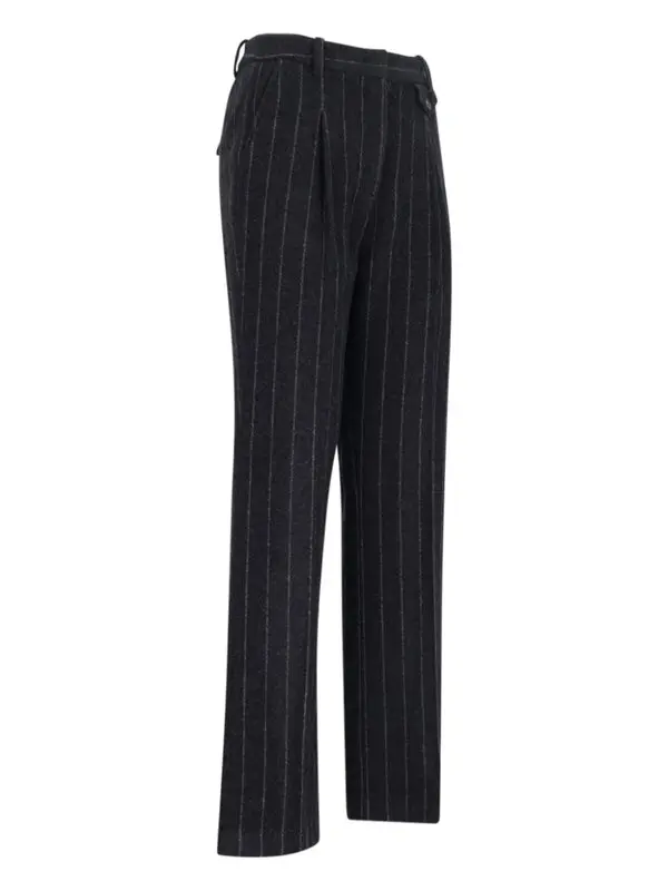 THE GARMENT Pinstripe Pattern Tailored Trousers